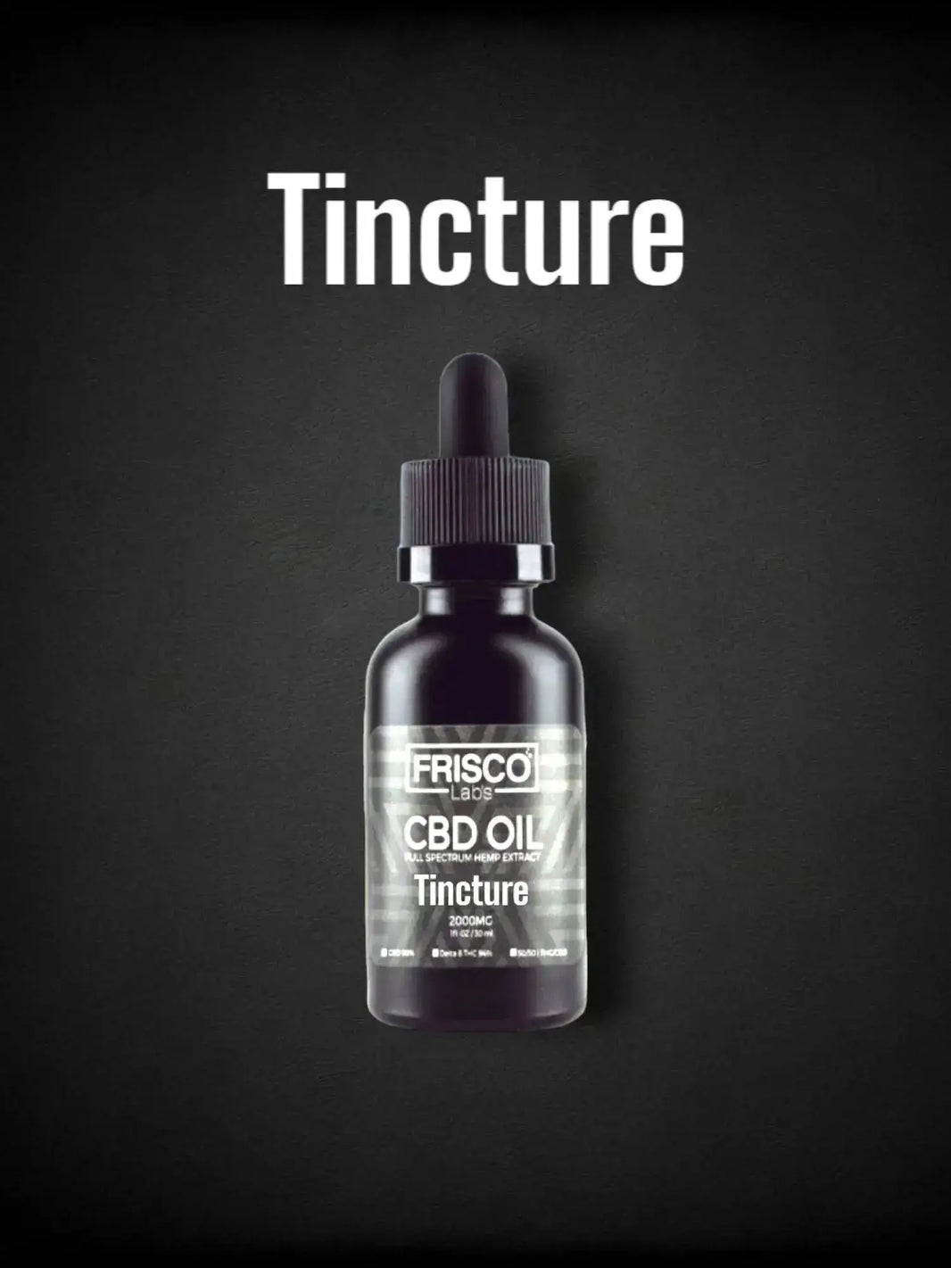 Hemp Tinctures | Retail & Wholesale Hemp Tincture Options – Frisco Labs